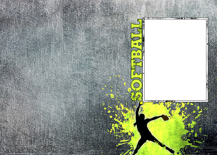 Softball Calendar Fundraiser Template